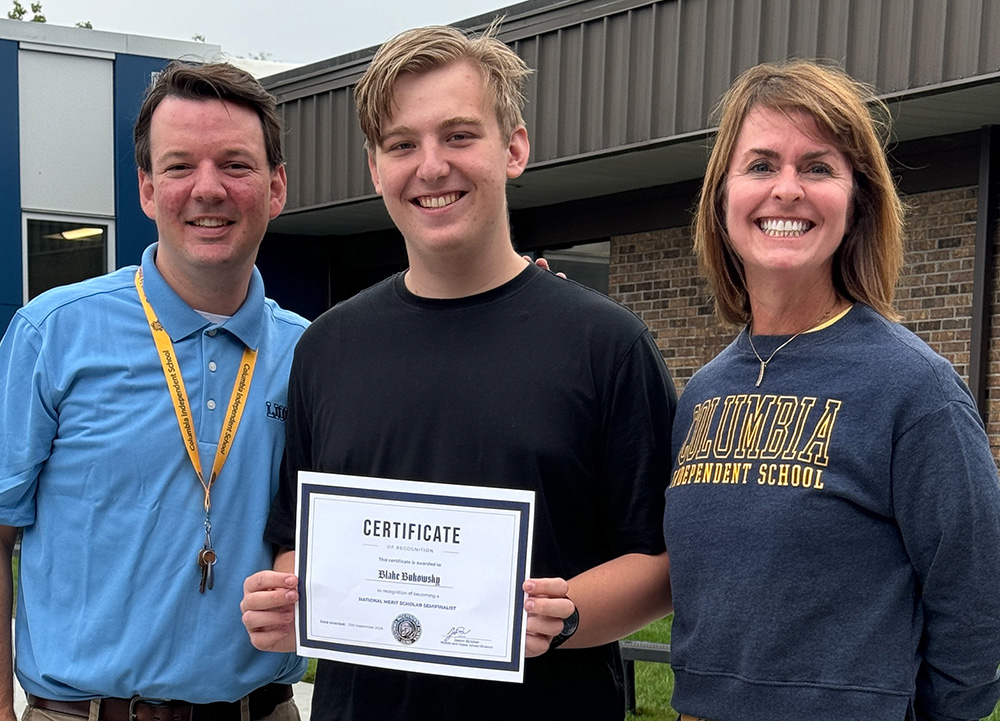 CIS Senior Blake Bukowsky named National Merit Semifinalist | Columbia ...